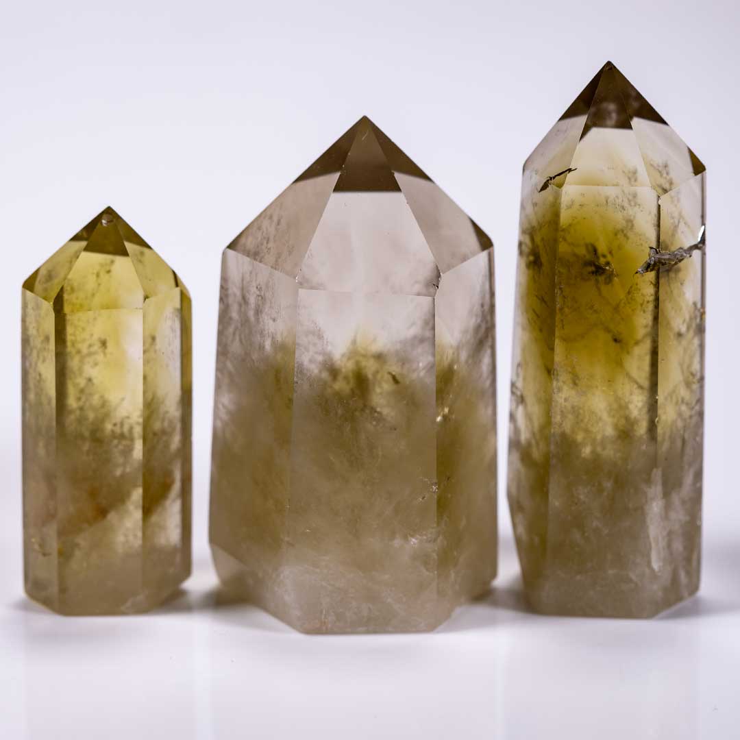 Polished Smoky Citrine - Majestic Crystal Wholesale